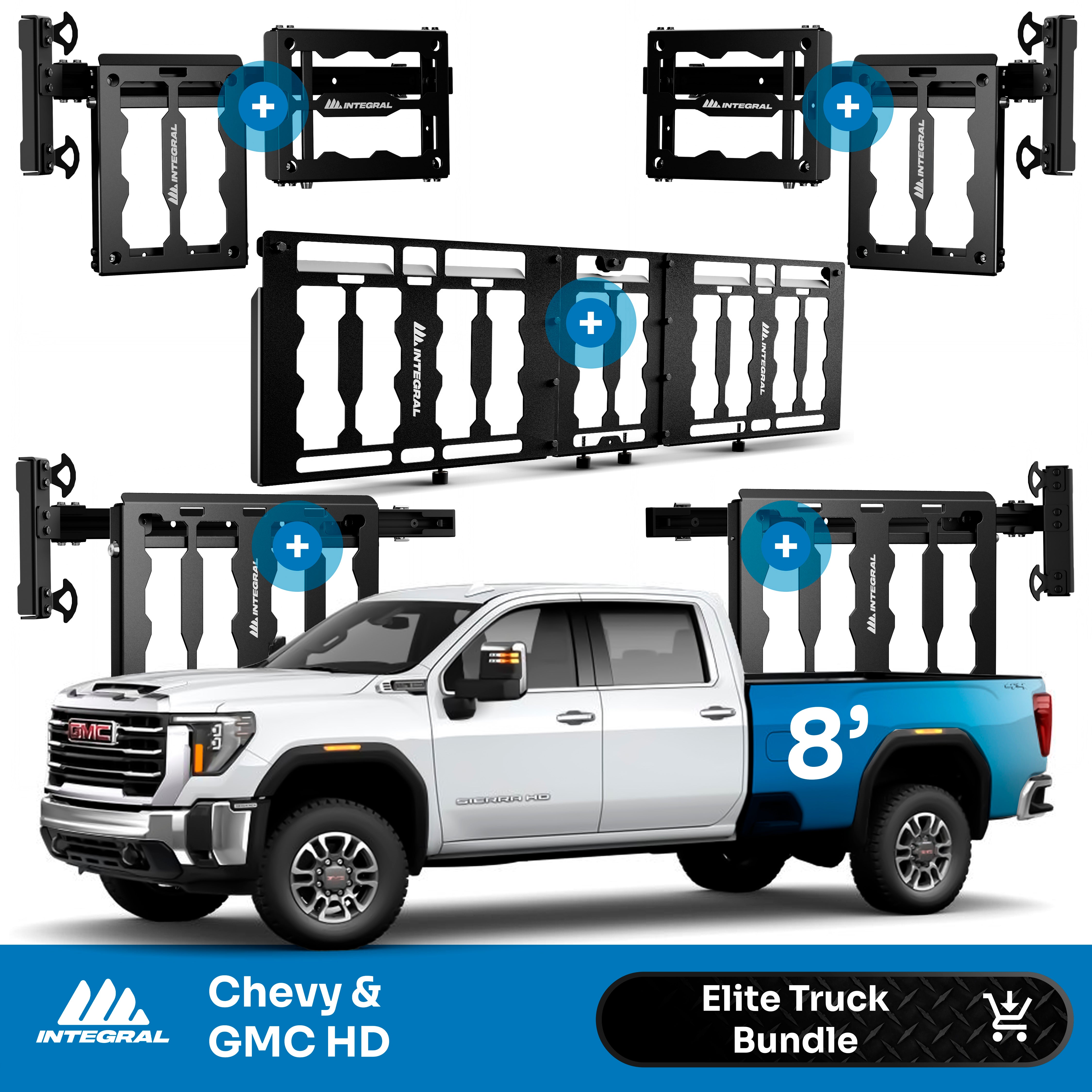Elite Truck Bundle - GM HD 2020+ (Long Bed 8') – Integral Truck