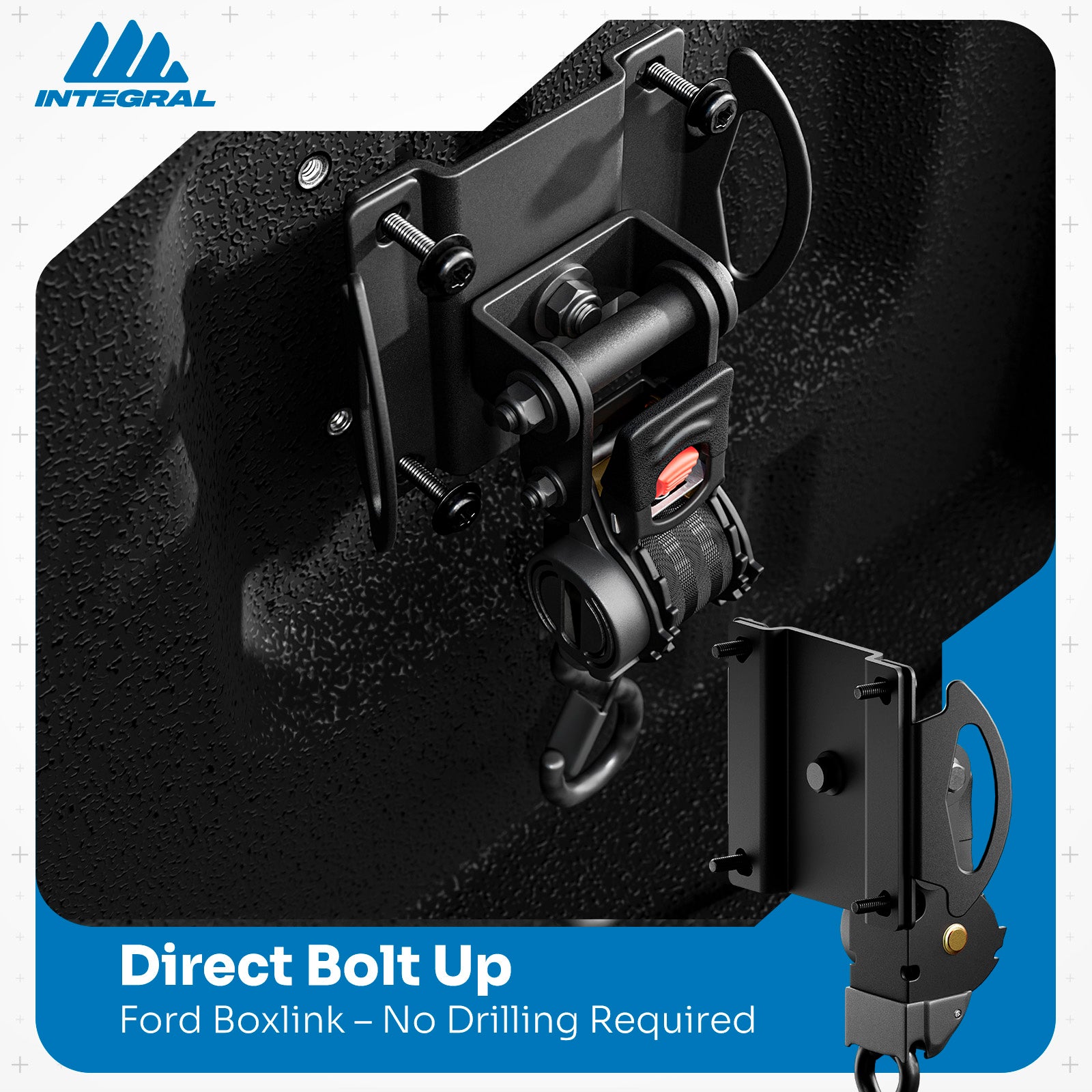 Integral Swivel Straps™ - Ford Boxlink - F150/RAPTOR (2015+) FORD SUPE ...
