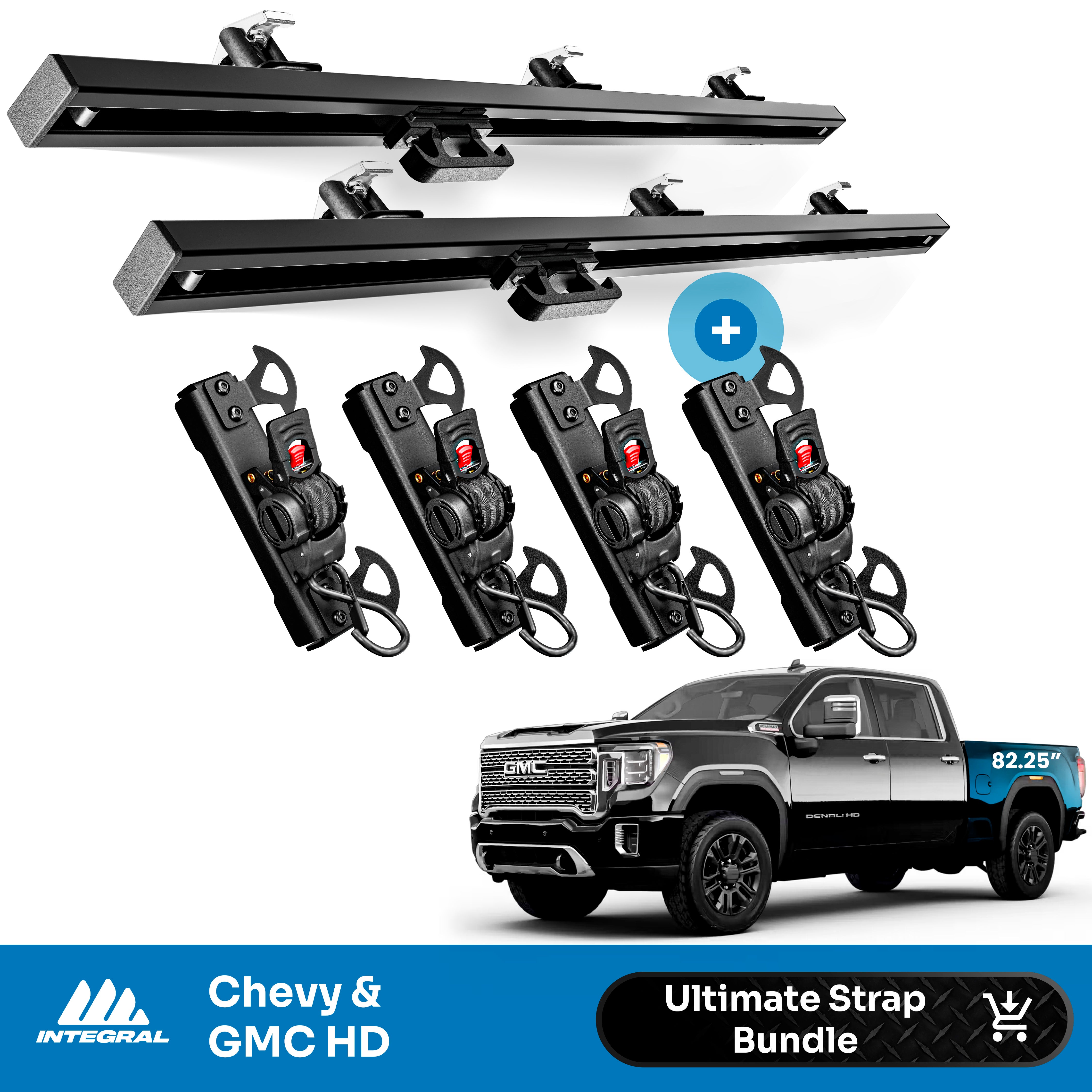 Ultimate Strap Bundle - Chevrolet Silverado & GMC Sierra HD (Standard ...