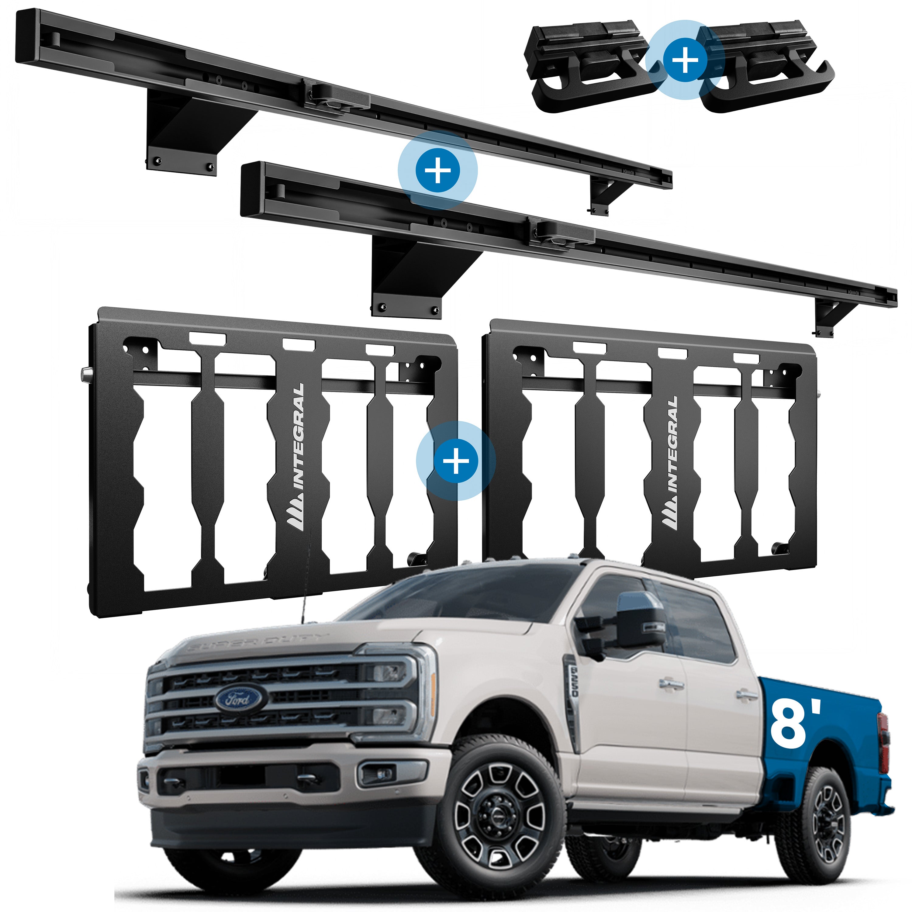 Integral Rail + Full Panel Bundle - Ford Super Duty (8' Bed) – Integral ...