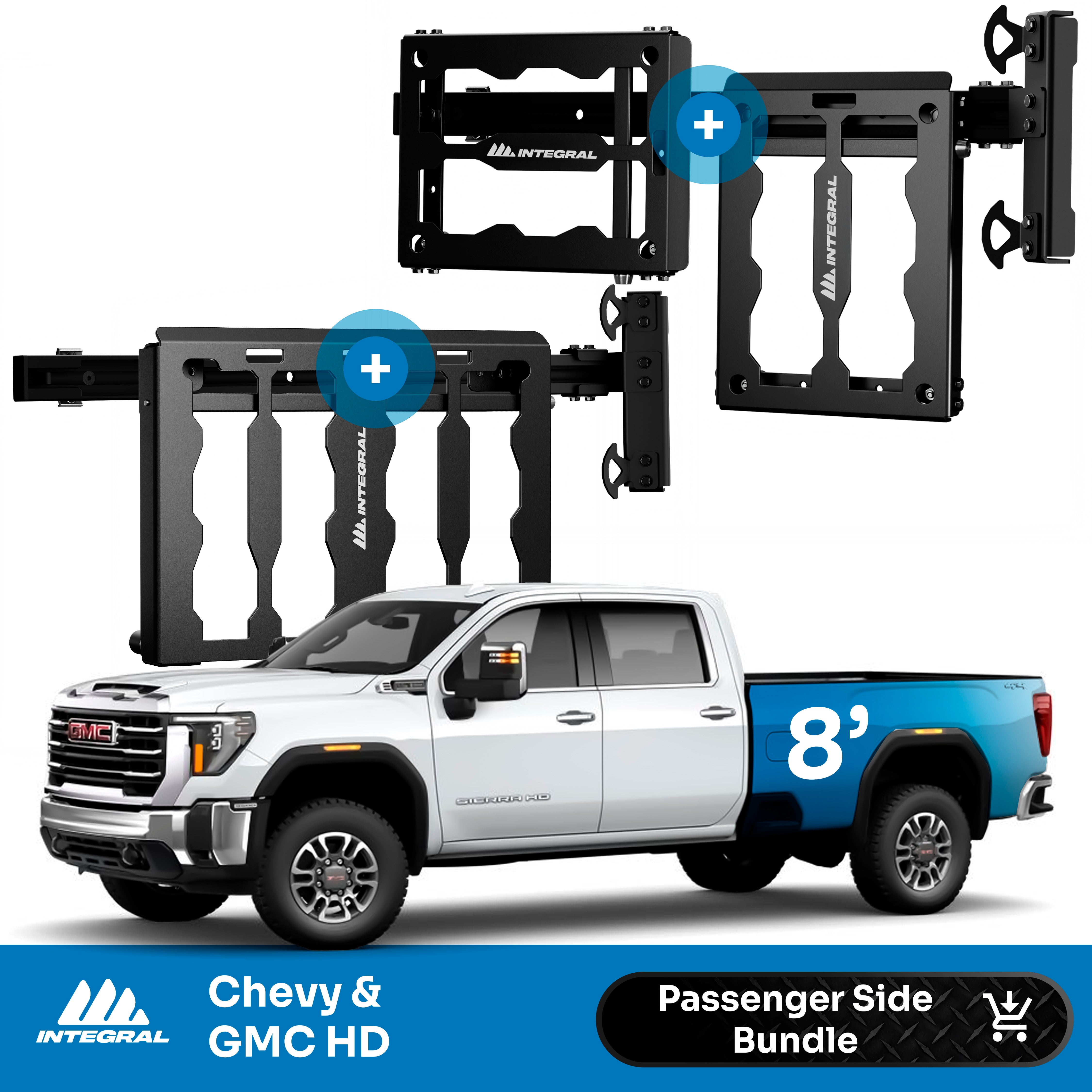 Passenger Side Bundle - GM HD 2020+ (Long Bed 8') – Integral Truck